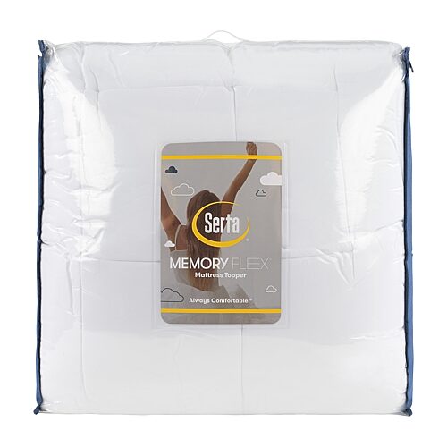 Click here for Serta Memory Flex Mattress Toppers  One Size  Whit... prices