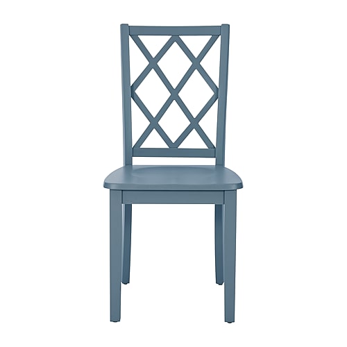 Click here for Linon Ternier Dining Chair  One Size  Blue prices