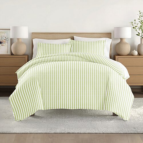 Click here for Soft Essentials Ultra-Soft Classic Stripes Duvet C... prices
