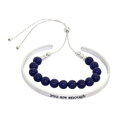 Click here for Sparkle Allure You & Me 2-pc. Simulated Lapis Brac... prices