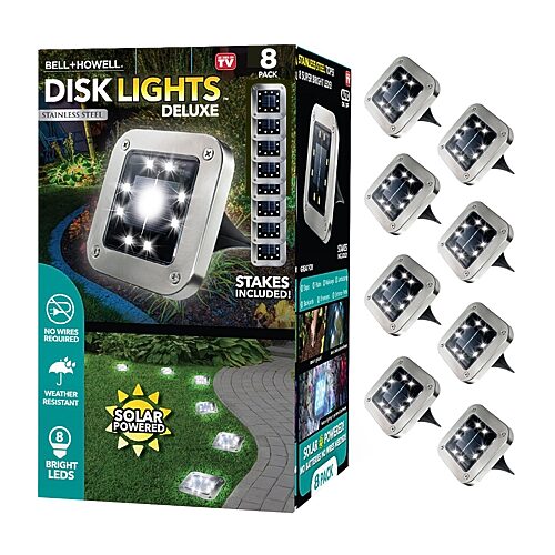 Click here for Bell + Howell 8 LED Super Bright Solar Powered Squ... prices