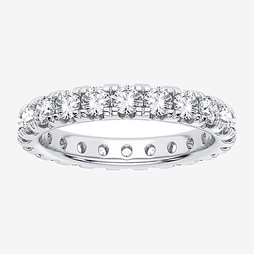 Click here for (H-I / Si1-Si2) Womens 2.5MM 2 CT. T.W. Lab Grown... prices