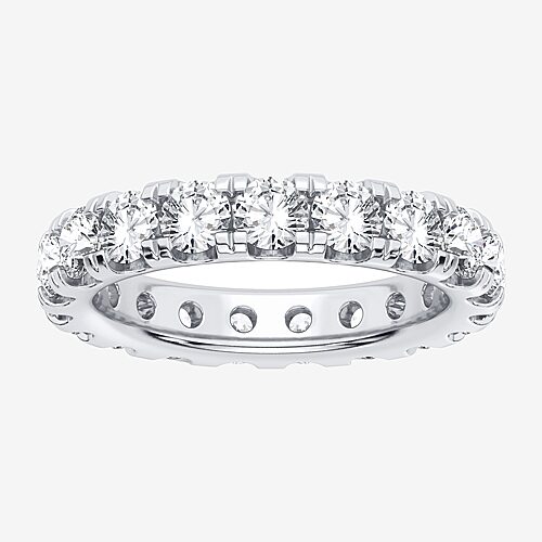 Click here for (H-I / Si1-Si2) Womens 3.5MM 3 CT. T.W. Lab Grown... prices