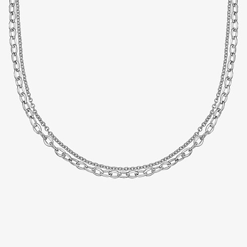 Click here for Mens Stainless Steel 22 Inch Link Chain Necklace... prices