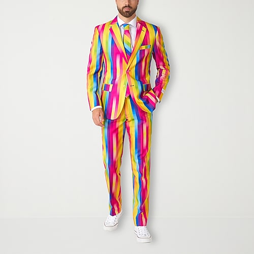 Click here for OppoSuits Mens Valentines Day Suits - Hearts And R... prices