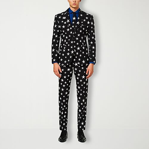 Click here for Opposuits Mens 3-pc. Suit Set  42 Regular  Black prices
