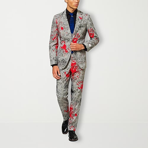 Click here for Opposuits Mens 3-pc. Suit Set  48 Regular  Gray prices
