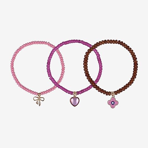 Click here for Arizona Womens 3-pc. Bracelet Set  One Size  Yello... prices