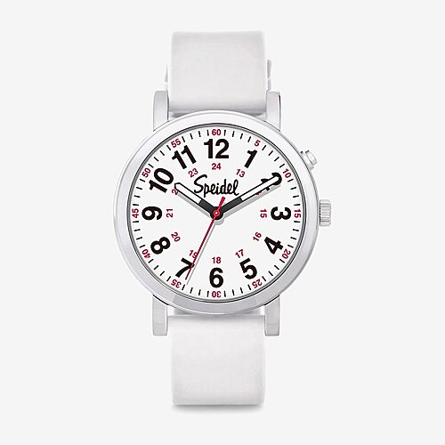 Click here for Speidel Scrub Glow Watch in Pink - White prices
