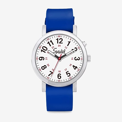 Click here for Speidel Scrub Glow Watch in Pink - Royal blue prices