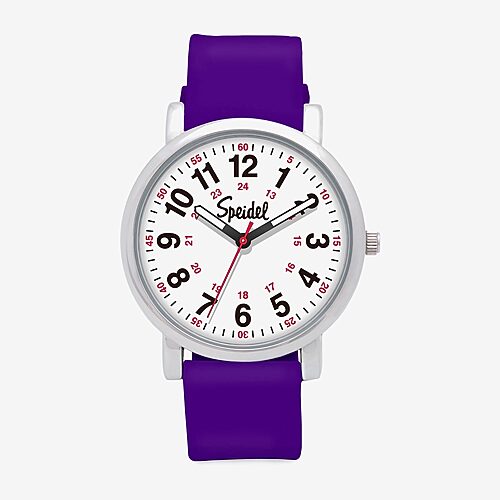 Speidel The Original Scrub Watch for Medical Professionals & Students in Lilac - Purple