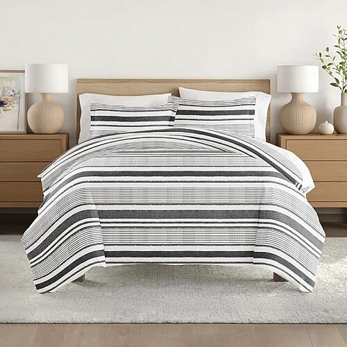 Click here for Casual Comfort Vintage Stripe Pattern Oversized Du... prices
