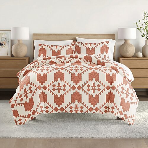 Click here for Casual Comfort Adobe Diamond Patterned Duvet Cover... prices
