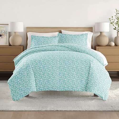 Click here for ienjoy Home Floral Pattern 2 Piece Duvet Cover Set... prices