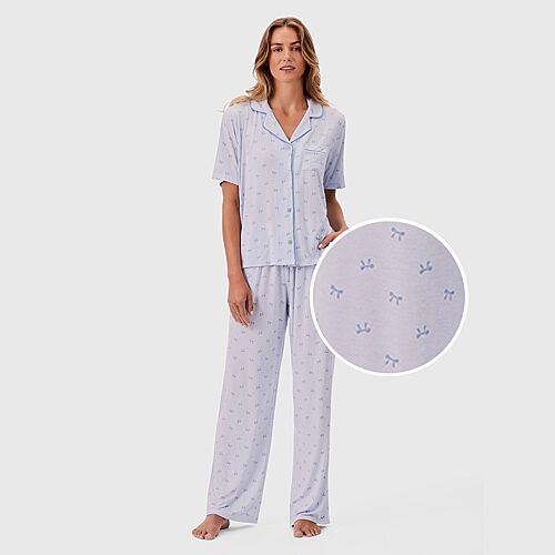 Click here for Martha Stewart Womens Short Sleeve 2-pc. Pajama Se... prices