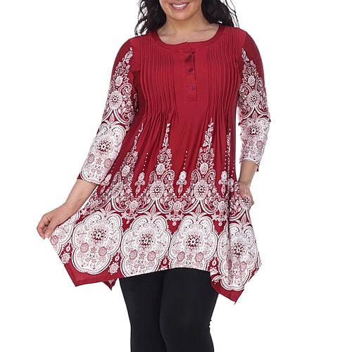 Click here for Plus Size White Mark Shift Dress prices