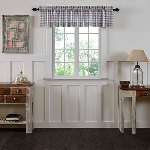 Click here for Annie Buffalo Check Rod Pocket Tailored Valance  O... prices