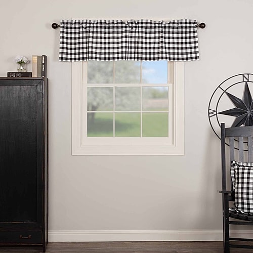 Click here for Annie Buffalo Check Rod Pocket Tailored Valance  O... prices