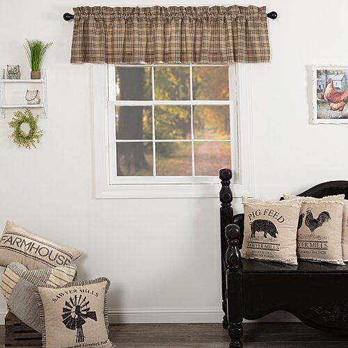 Click here for Sawyer Mill Valance  One Size  Brown prices