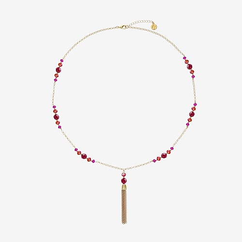 Click here for Liz Claiborne Tassel Womens Round 30 Inch Pendant... prices