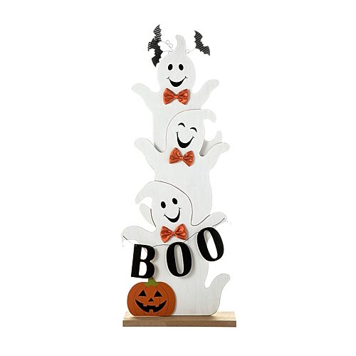 Click here for Glitzhome Halloween Wooden Ghost Decor Indoor Porc... prices