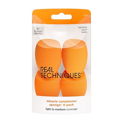 Real Techniques 4 Miracle Complexion Sponges  One Size