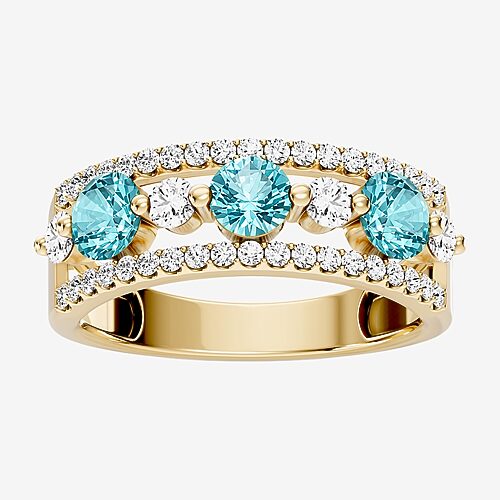Click here for 1/2 CT. T.W. Lab-Grown Diamond and Genuine Gemston... prices