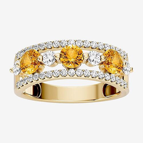 Click here for 1/2 CT. T.W. Lab-Grown Diamond and Genuine Gemston... prices
