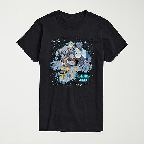Click here for Airwaves Mens The Mandalorian & Grogu Space Collag... prices
