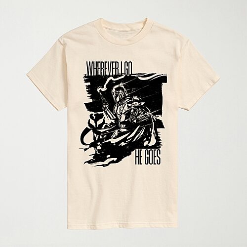 Click here for Airwaves Mens The Mandalorian & Grogu Wherever I G... prices
