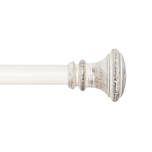 Click here for Deco Window Wood Trumpet 1 IN Adjustable Curtain R... prices