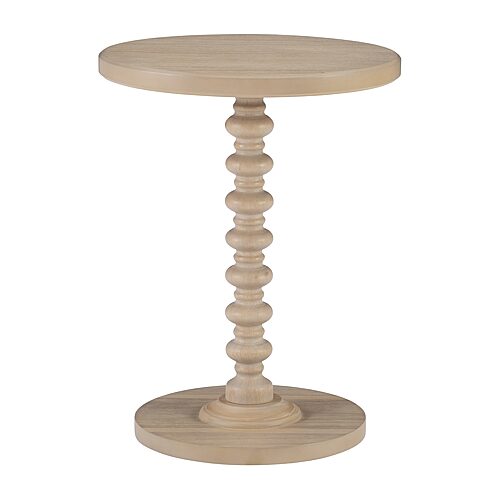 Click here for Linon Kendall Pedestal Accent Table  One Size  Whi... prices
