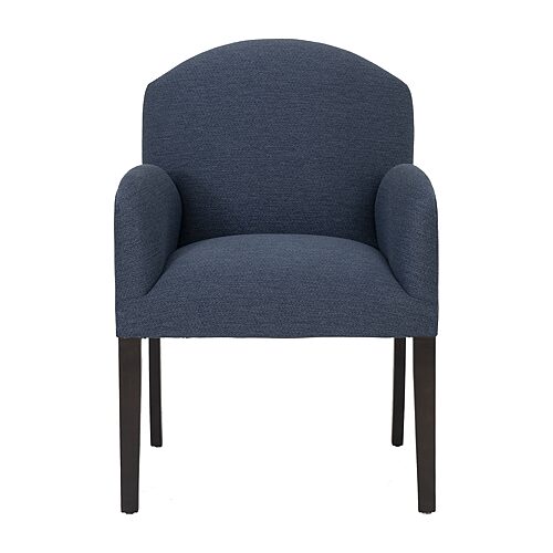 Click here for Linon Truett Blue Upholstered Lounge Chair  One Si... prices