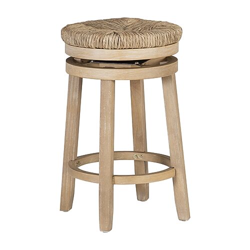 Click here for Linon Sanford Seagrass Swivel Counter Stool  One S... prices