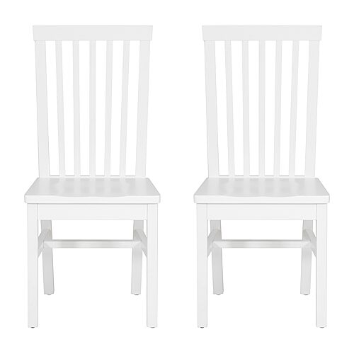 Click here for Linon Preece Side Chair Set of 2  One Size  White prices