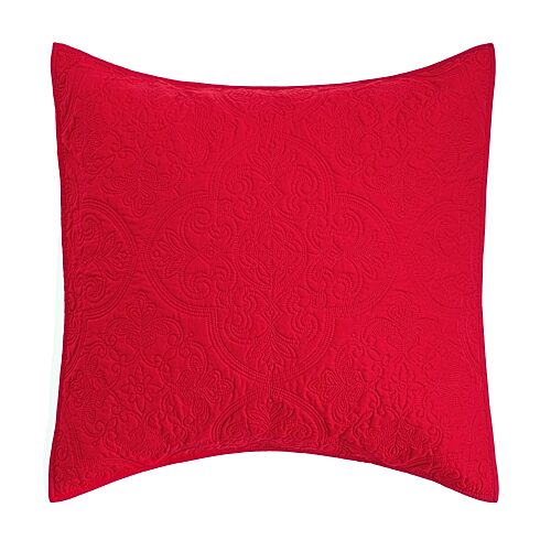 Click here for Broadhaven Harper Euro Sham  One Size  Red prices