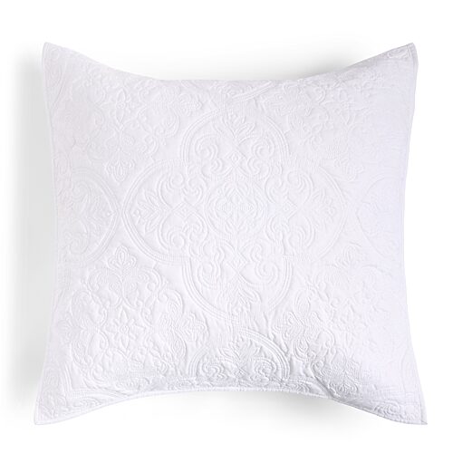 Click here for Broadhaven Harper Euro Sham  One Size  White prices