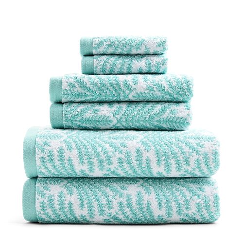 Click here for Liz Claiborne Signature Sprigs Plush Bath Towel  O... prices