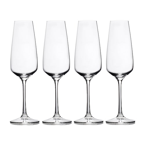 Click here for Mikasa Melody 4-pc. Champagne Flute  One Size  Cle... prices