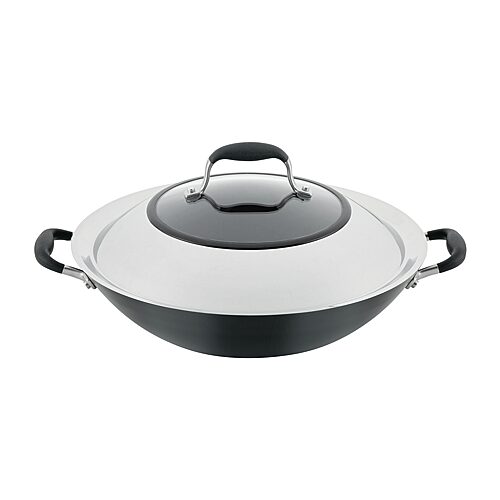 Click here for Anolon Advanced Home Hard Anodized 14 Wok with Lid... prices