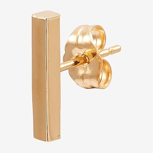 Click here for Gold Opulence 14K Gold 12.7mm Square Single Stud E... prices