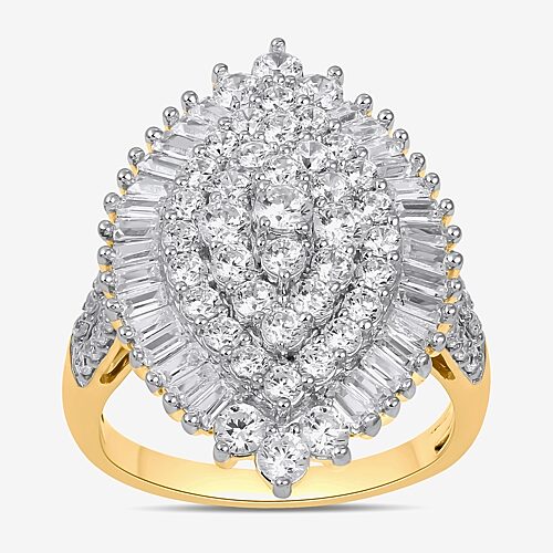Click here for Womens 2 CT. T.W. Lab Grown White Diamond 10K Gold... prices