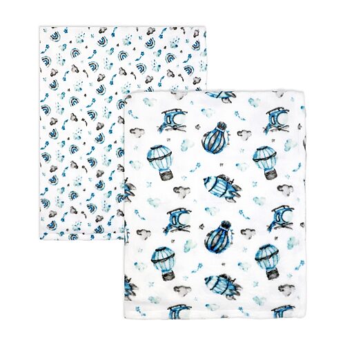 Click here for 3 Stories Trading Company 2-pc. Fleece Baby Blanke... prices