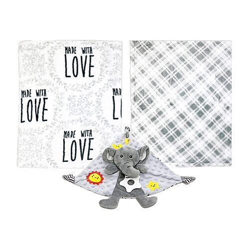 Click here for 3 Stories Trading Company 3-pc. Baby Blanket and T... prices