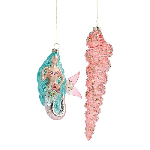 Click here for North Pole Trading Co. Mermaid And Shell Set 2-pc.... prices