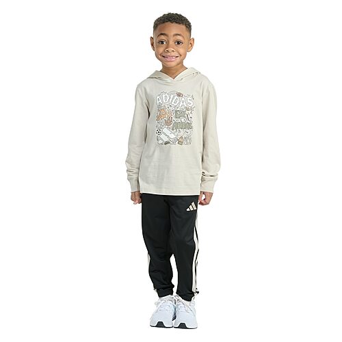Click here for adidas Little Boys 2-pc. Pant Set  4  Beige prices