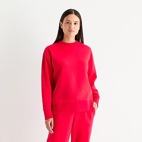 Click here for Xersion Womens Oversized Super Soft Fleece Crewnec... prices