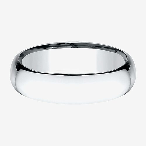 Click here for Unisex Adult 6MM Platinum Wedding Band  4 1/2 prices