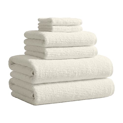 Click here for Linery Turkish Cotton 6-pc. Quick Dry Bath Towel S... prices