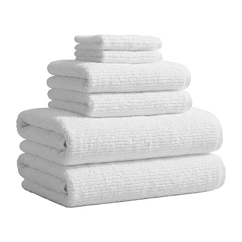 Click here for Linery Turkish Cotton 6-pc. Quick Dry Bath Towel S... prices